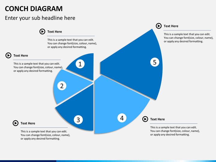 Conch Diagram for PowerPoint and Google Slides - PPT Slides