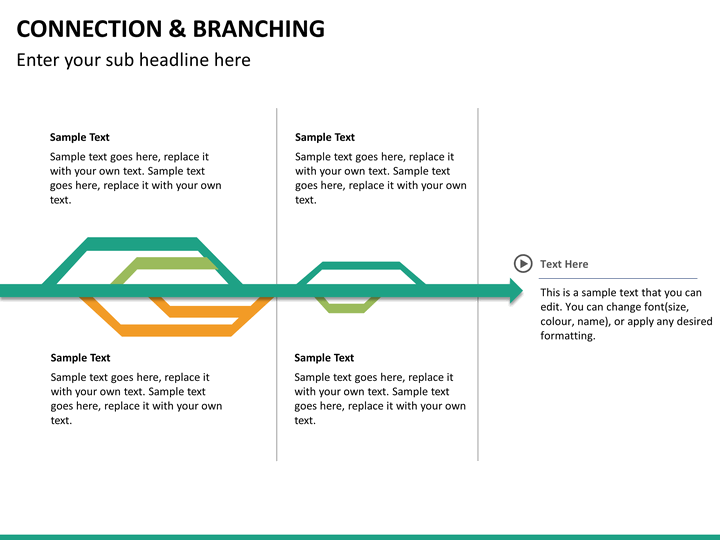 Connection & Branching PowerPoint Template | SketchBubble