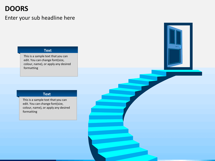 Doors PowerPoint and Google Slides Template - PPT Slides