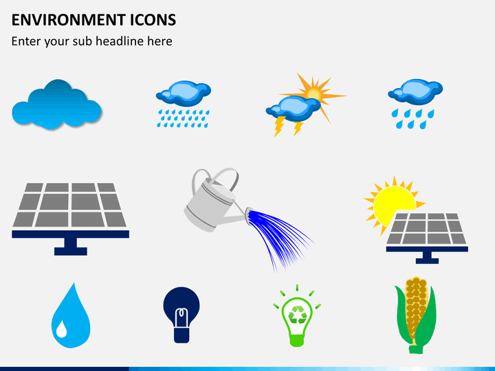 Environment Icons for PowerPoint and Google Slides - PPT Slides
