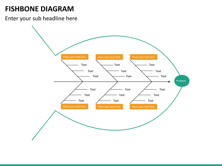 Fishbone Diagram PowerPoint Template | SketchBubble