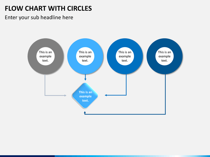 Flow Chart with Circles for PowerPoint and Google Slides - PPT Slides