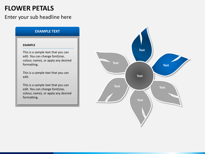Flower Petal Diagrams for PowerPoint and Google Slides - PPT Slides