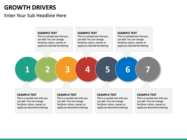 Growth Drivers PowerPoint Template | SketchBubble