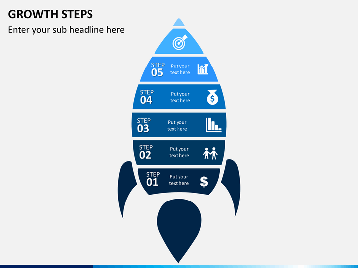 Growth Steps PowerPoint and Google Slides Template - PPT Slides