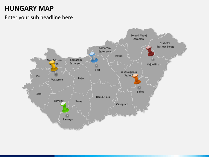 Hungary Map for PowerPoint and Google Slides - PPT Slides