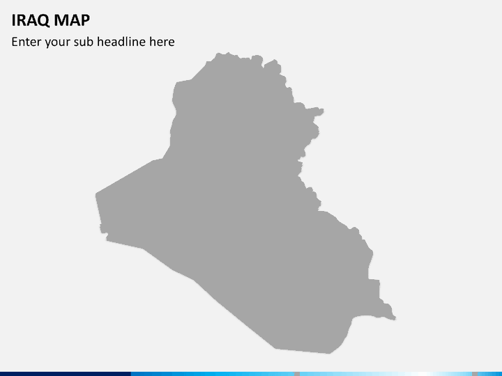 Iraq Map for PowerPoint and Google Slides - PPT Slides