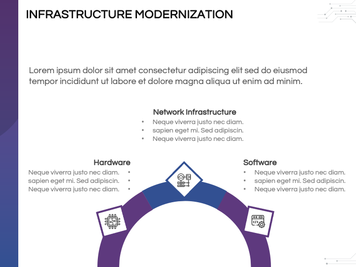 IT Strategy PowerPoint Template | SketchBubble