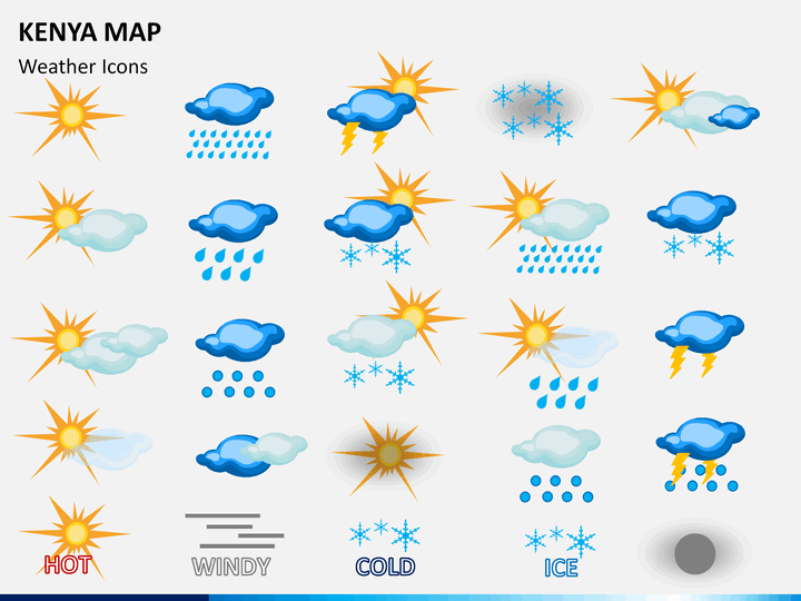 Kenya Map for PowerPoint and Google Slides - PPT Slides