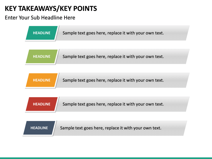 Key Takeaways PowerPoint Template | SketchBubble