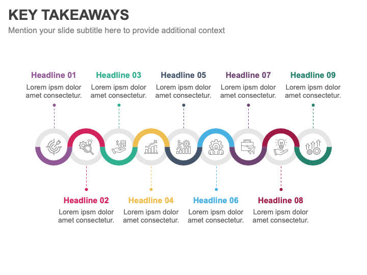 Key Takeaways PowerPoint and Google Slides Template - PPT Slides