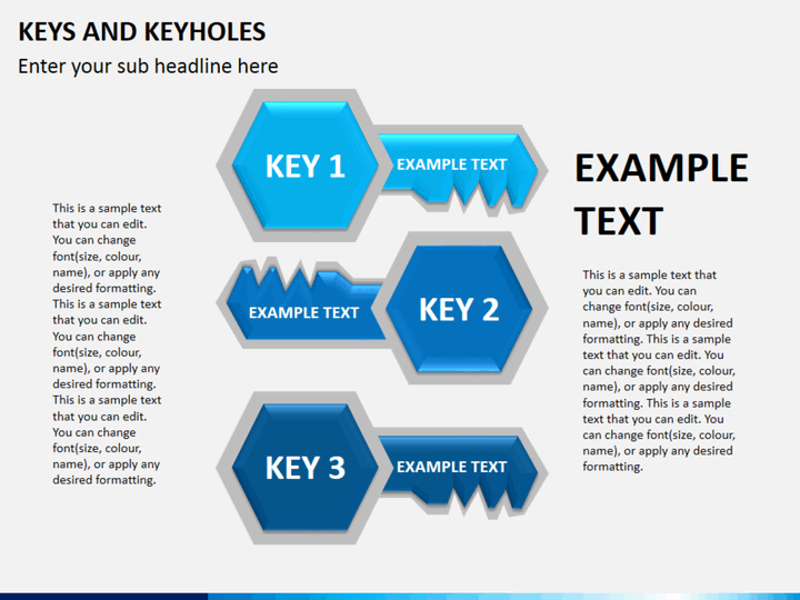 Keys and Keyholes PowerPoint and Google Slides Template - PPT Slides