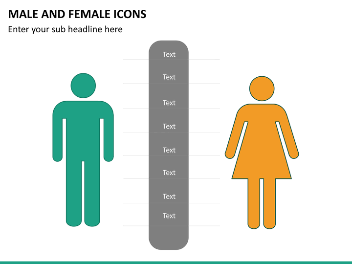 Male and Female Icons PowerPoint | SketchBubble