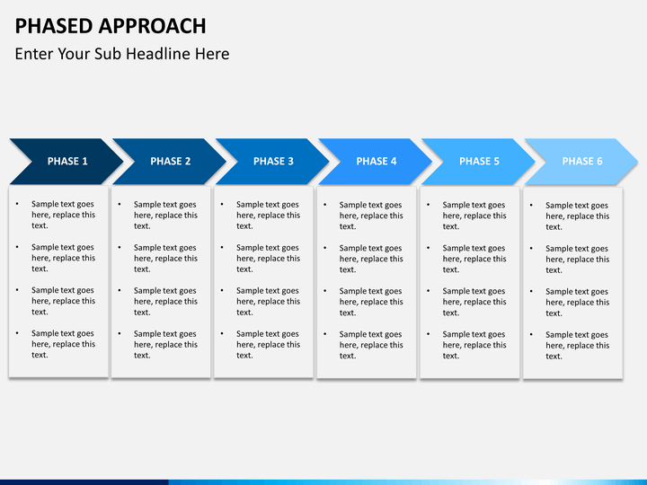 Phased Approach PowerPoint and Google Slides Template - PPT Slides