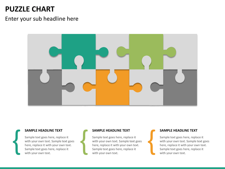 Puzzle Chart PowerPoint | SketchBubble