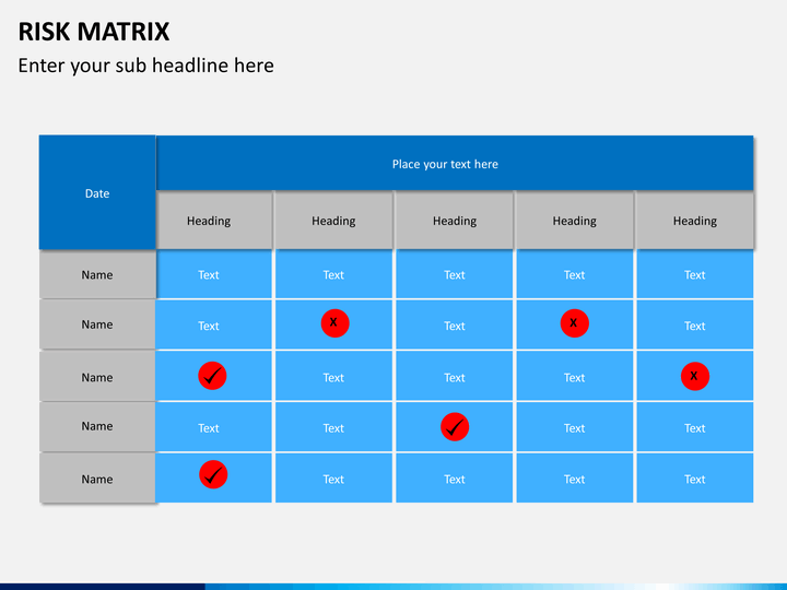 Risk Matrix PowerPoint and Google Slides Template - PPT Slides
