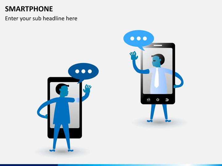 Smartphone PowerPoint and Google Slides Template - PPT Slides