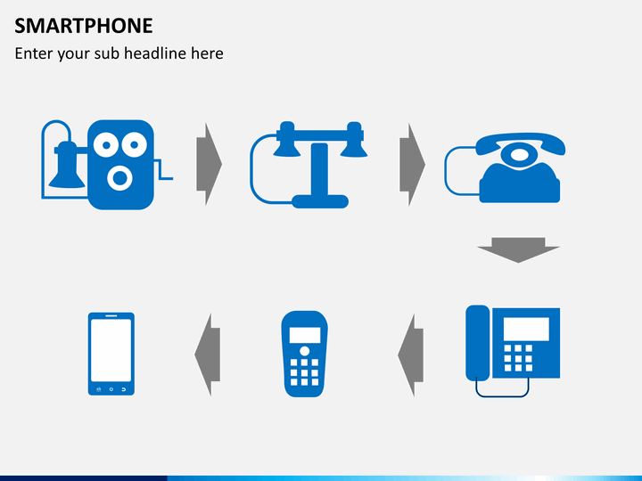 Smartphone PowerPoint and Google Slides Template - PPT Slides