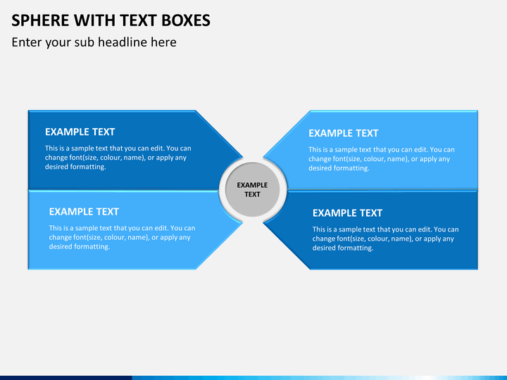 Sphere with Text Boxes PowerPoint and Google Slides Template - PPT Slides
