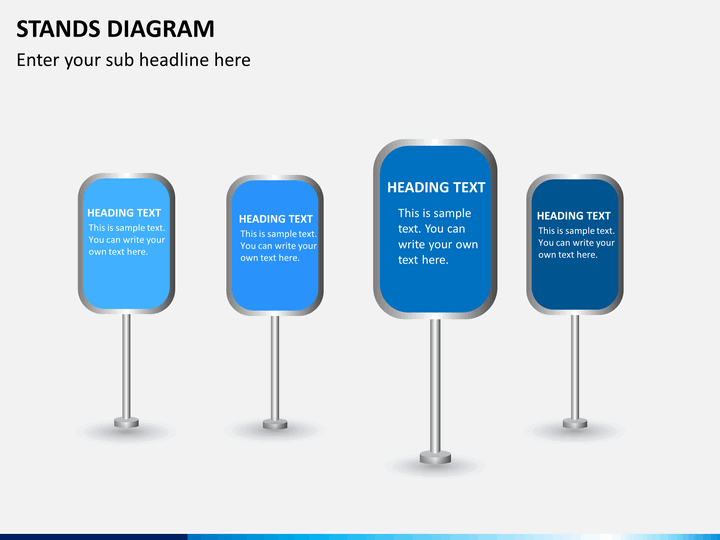 Stands Diagram for PowerPoint and Google Slides - PPT Slides