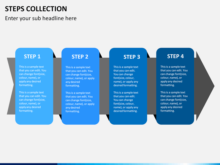 Steps Collection PowerPoint and Google Slides Template - PPT Slides