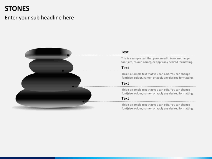 Stones PowerPoint and Google Slides Template - PPT Slides