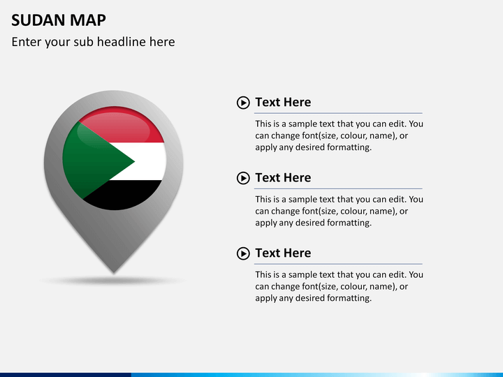 Sudan Map for PowerPoint and Google Slides - PPT Slides