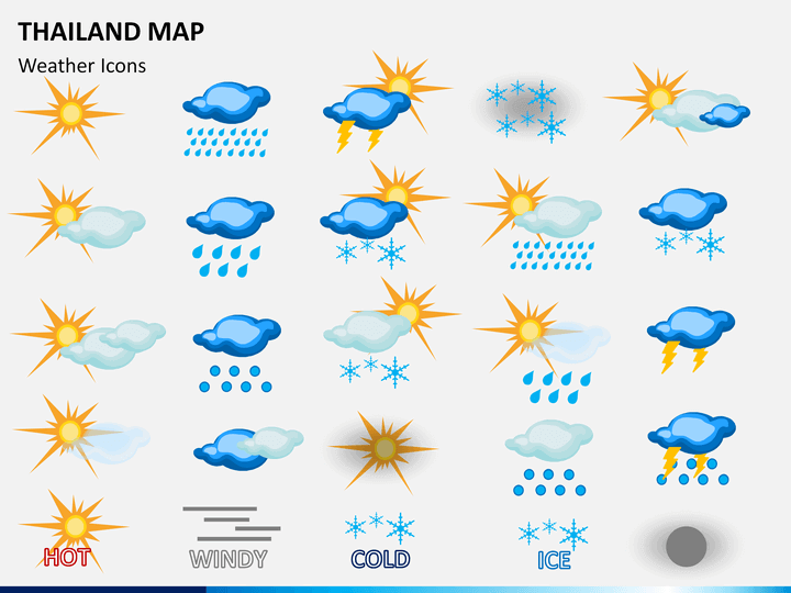 Thailand Map for PowerPoint and Google Slides - PPT Slides
