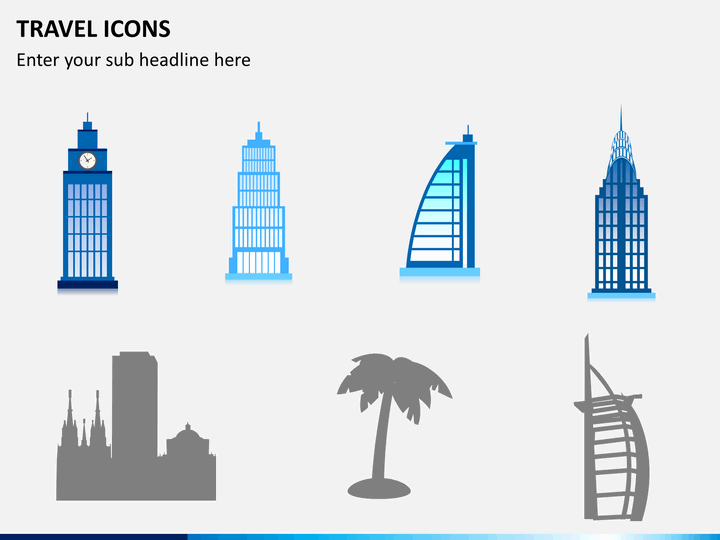 Travel Icons for PowerPoint and Google Slides - PPT Slides
