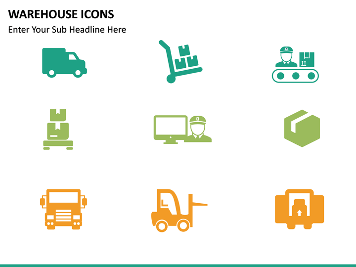 Warehouse Icons for PowerPoint and Google Slides - PPT Slides