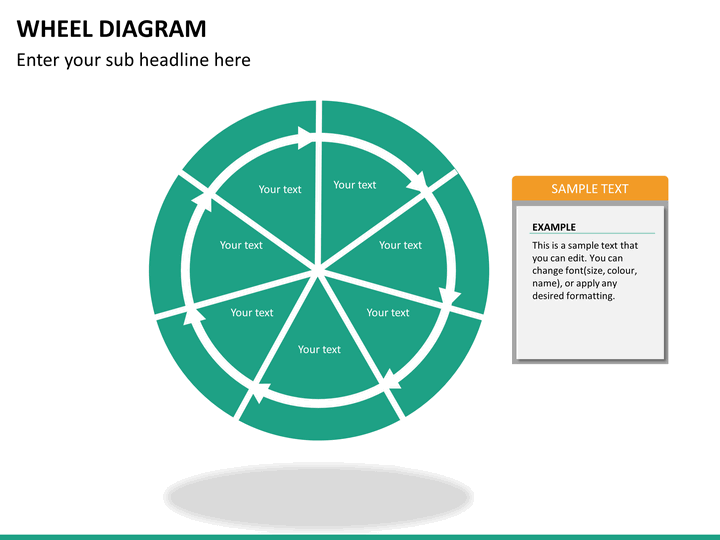 Wheel Concept Diagram PowerPoint Template | SketchBubble