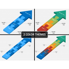 Arrow Puzzle PowerPoint Template