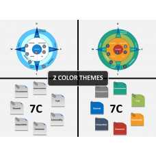 PowerPoint Compass Diagram