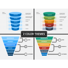 Funnel Sorting PowerPoint Template