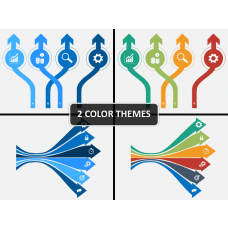 Two Way Arrow PowerPoint Shapes