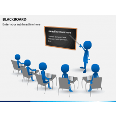 Bulletin Board PowerPoint Template - PPT Slides | SketchBubble