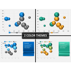 Bubbles Cluster Diagram PowerPoint