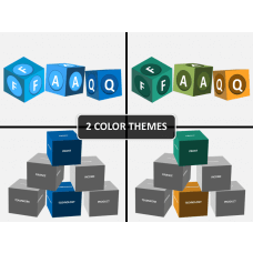 COSO Cube Framework PowerPoint Template | SketchBubble