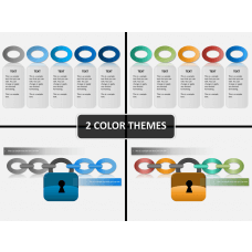 Chain Oval PowerPoint Template