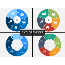 Circle Bullet Points PowerPoint Template - PPT Slides