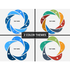 Circular Flow Model PowerPoint Template