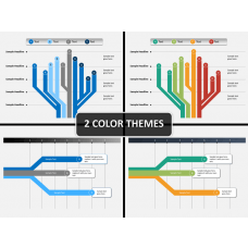 Branch Icons PowerPoint Template - PPT Slides