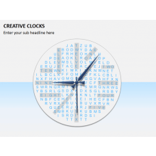 Clock Timeline PowerPoint Template - PPT Slides