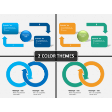 Curved Path PowerPoint Template
