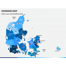 Scandinavia/Nordic Countries Map for PowerPoint and Google Slides - PPT ...