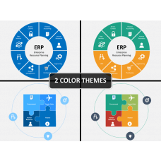 ERP Modules PowerPoint Template - PPT Slides