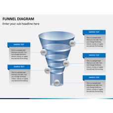 Funnel with Balls PowerPoint Template and Google Slides Theme