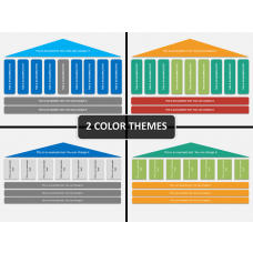 3D House PowerPoint Template - PPT Slides