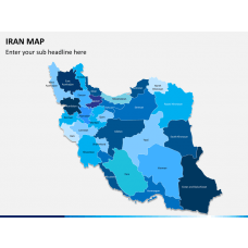 Middle East and North Africa (MENA) Map PowerPoint