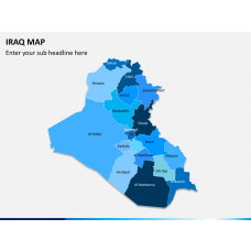Middle East and North Africa (MENA) Map PowerPoint